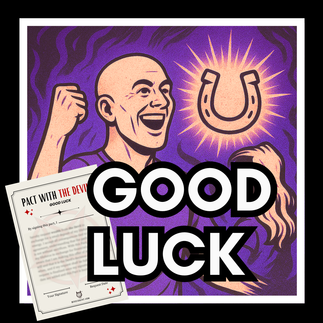 Good Luck - Pact with the Devil (Ritual Kit) - Devil's Agent