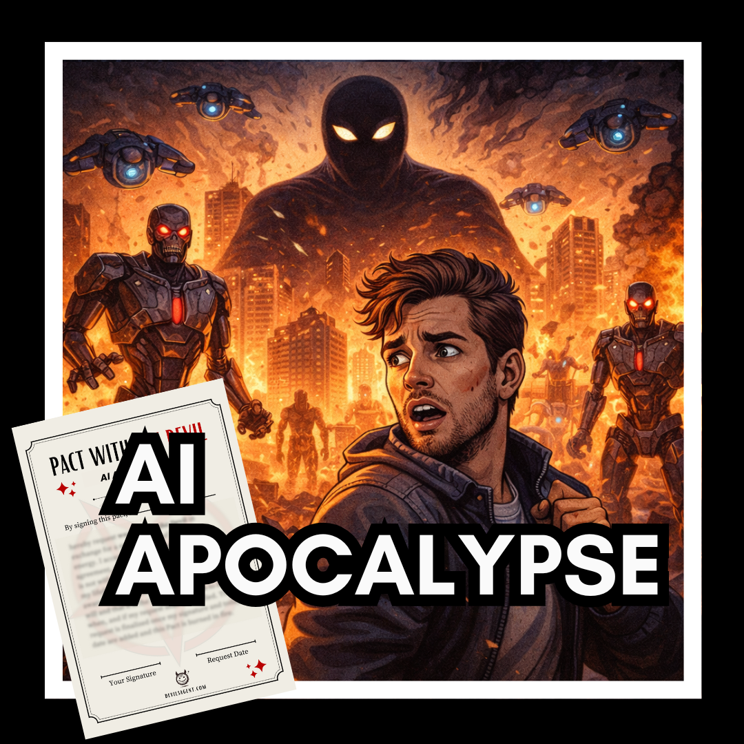 AI Apocalypse - Pact with the Devil (Ritual Kit) - Devil's Agent