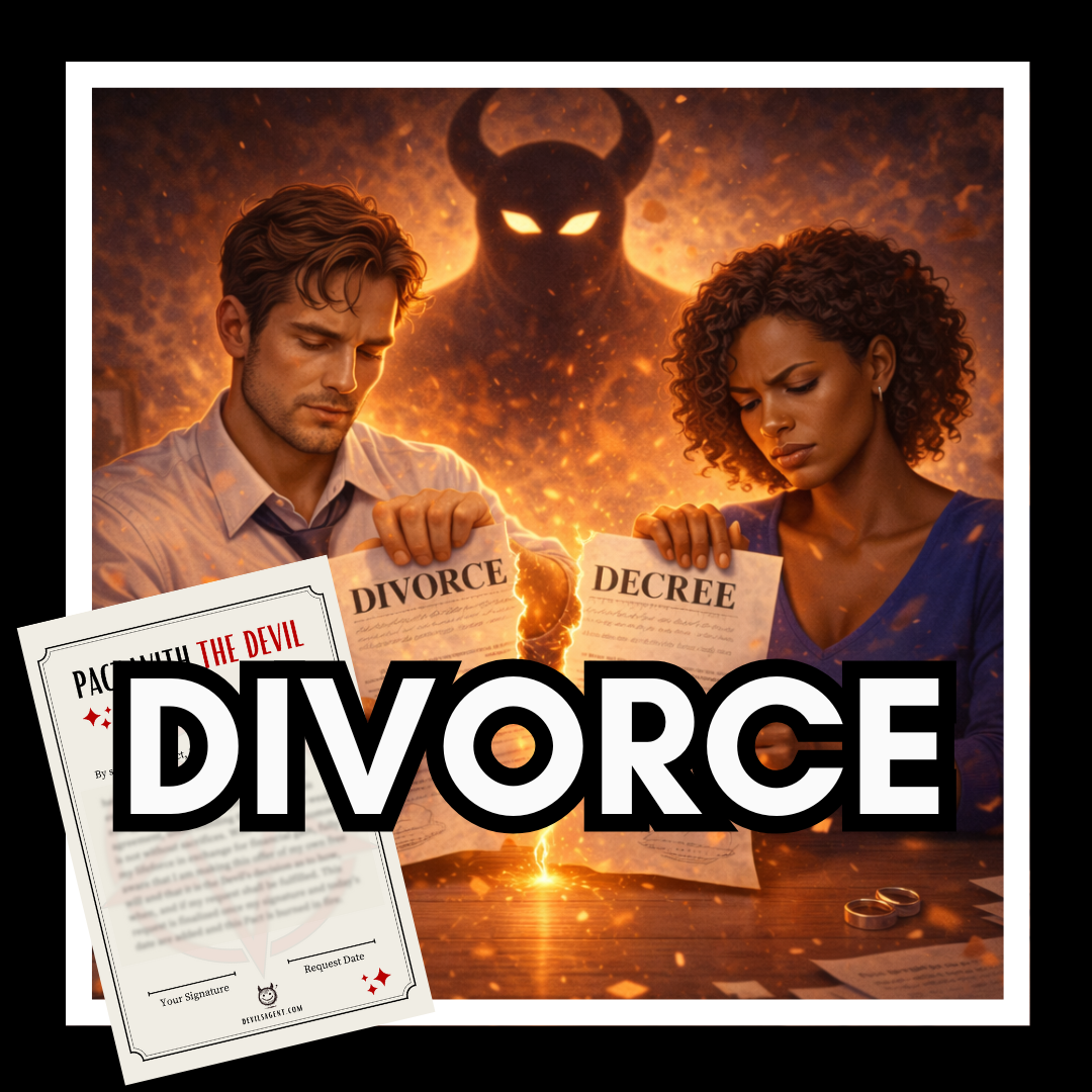Divorce - Pact with the Devil (Ritual Kit) - Devil's Agent